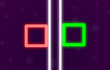 Two Neon Boxes- Play at Game&Game