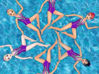 Princess Synchronized Swimming- Play at Game&Game